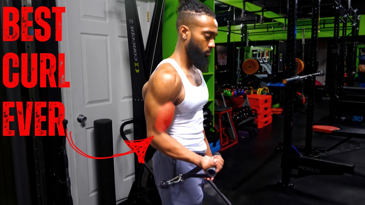 Standing One Arm Cable Curl