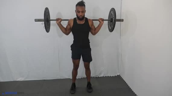 Barbell Good Morning Exercise