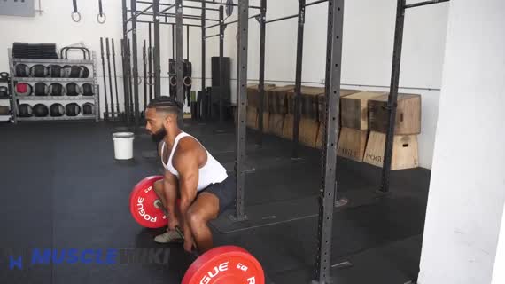 MuscleWiki - Barbell Sumo Deadlift - Glutes