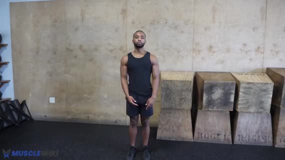 MuscleWiki - Cardio Step Out Jacks - Glutes