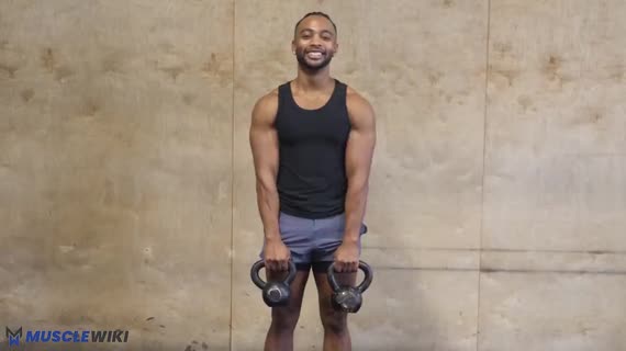 MuscleWiki - Kettlebell Reverse Curl - Biceps