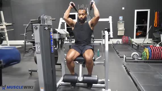 MuscleWiki - Machine Crunch - Abdominals