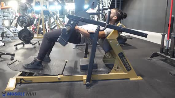 Male Hip Thrust World’s Strongest Man Big Z HEAVY HIP THRUSTS WITH