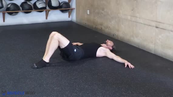 Supine Lumbar Rotation Stretch Exercises To Prevent Back Pain | CNN