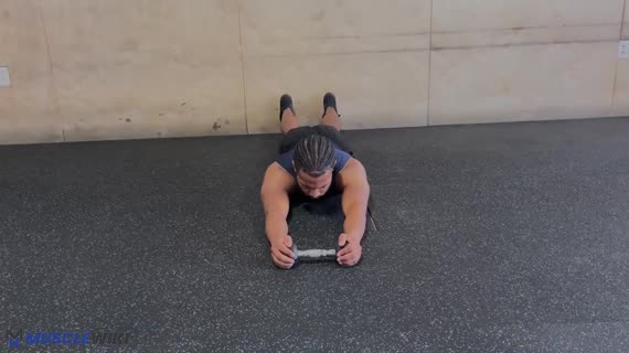 MuscleWiki - Dumbbell Superman - Lower back