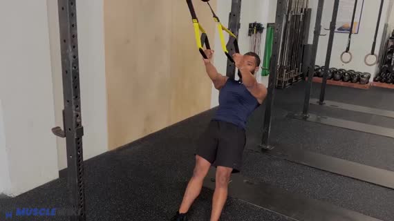 MuscleWiki - TRX Hammer Curl - Biceps
