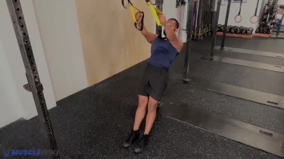 TRX Rear Delt Fly Exercise Guide - Shoulders Workout | MuscleWiki